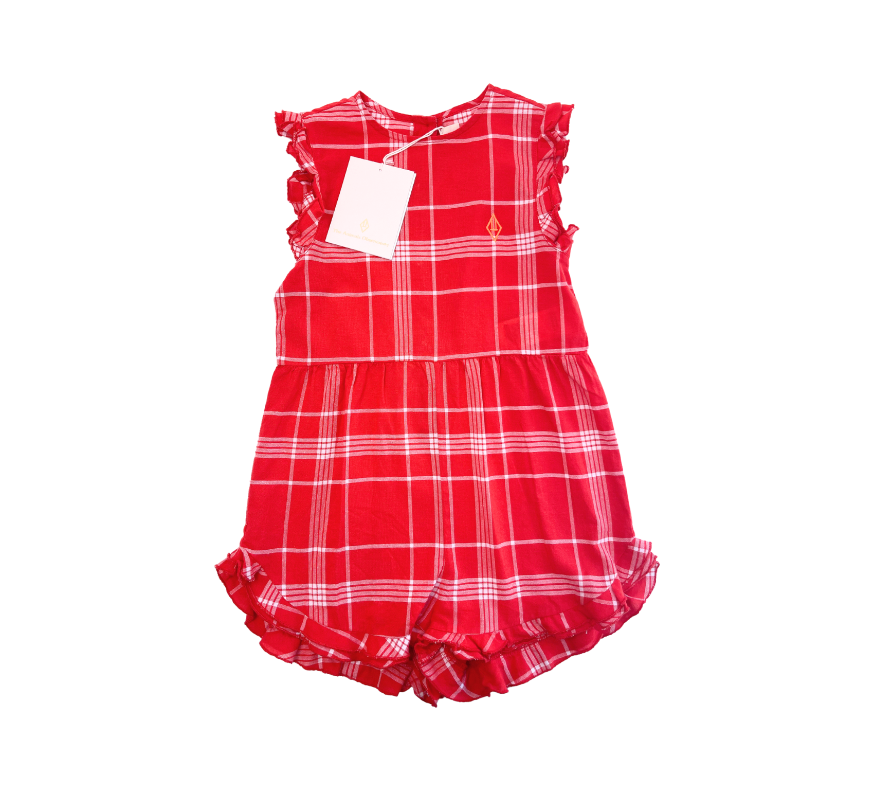 Combishort enfant rouge - 6 ans Rouge The Animals Observatory - Seconde ...