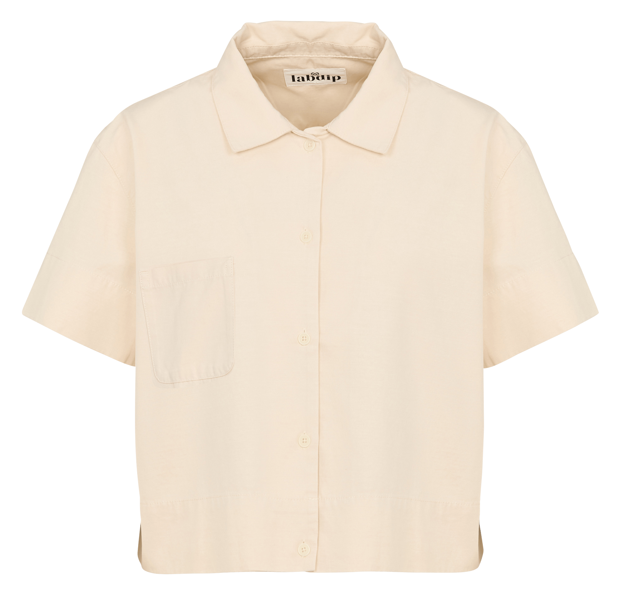 Short Straight Buttoned Shirt Ecume Lab Dip - Women - United Kingdom