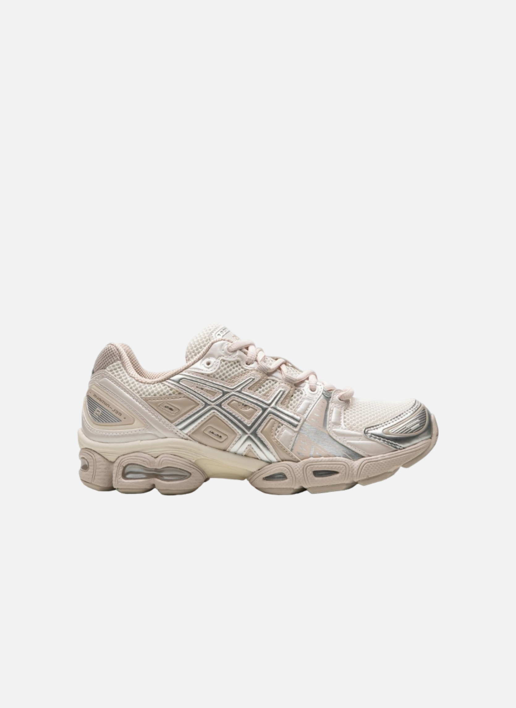 Baskets gel nimbus 9 cream mineral beige Cream/mineral beige Beige Asics - Femme 1202A278-107-35 ...