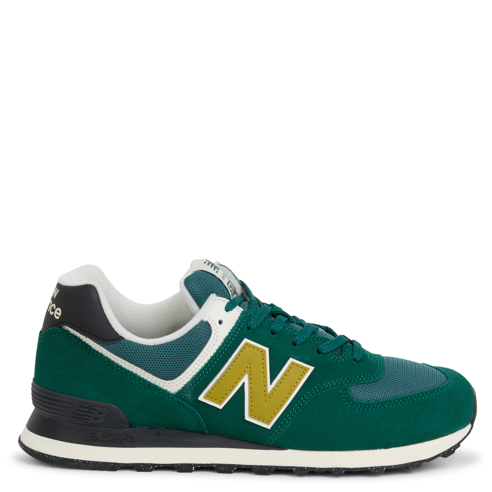 Suede Leather Low-top Sneakers Marsh Green New Balance - Men - U574RBC ...