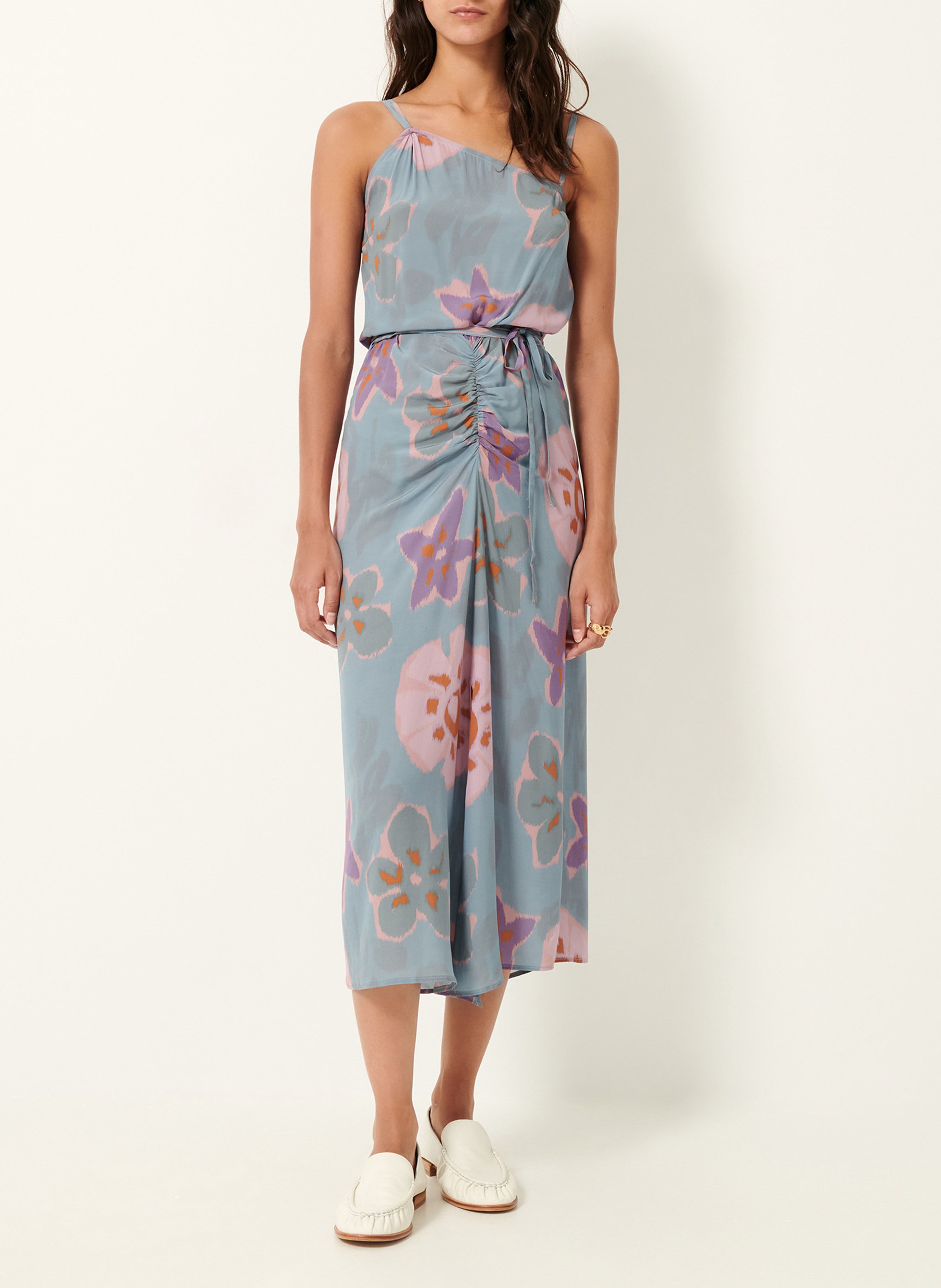 Dana long printed dress Sauge utama Sessun - Women PLAYINA | Place des ...