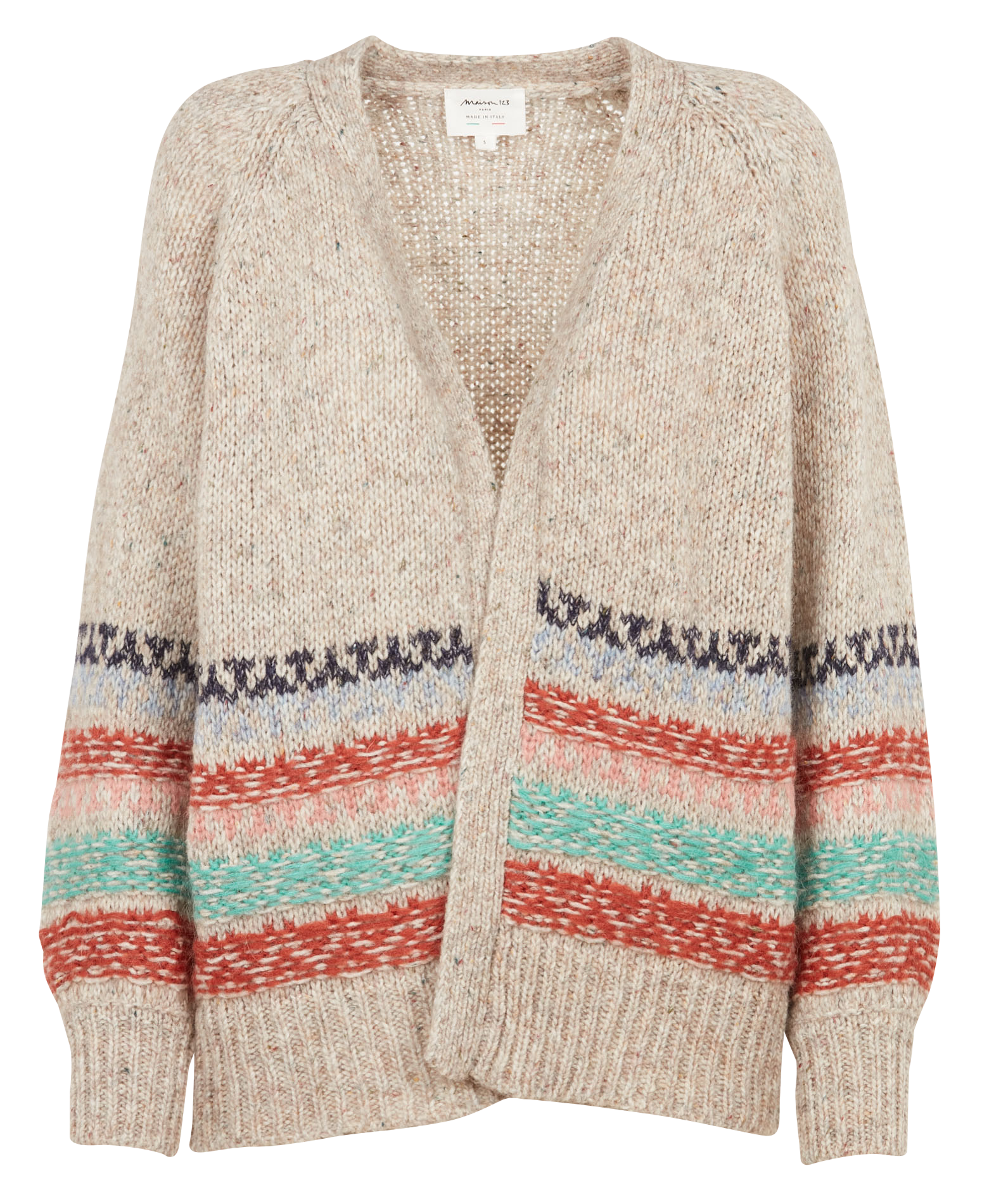 Dik, Wollen Vest Beige Maison 123 - Dames | Place des Tendances