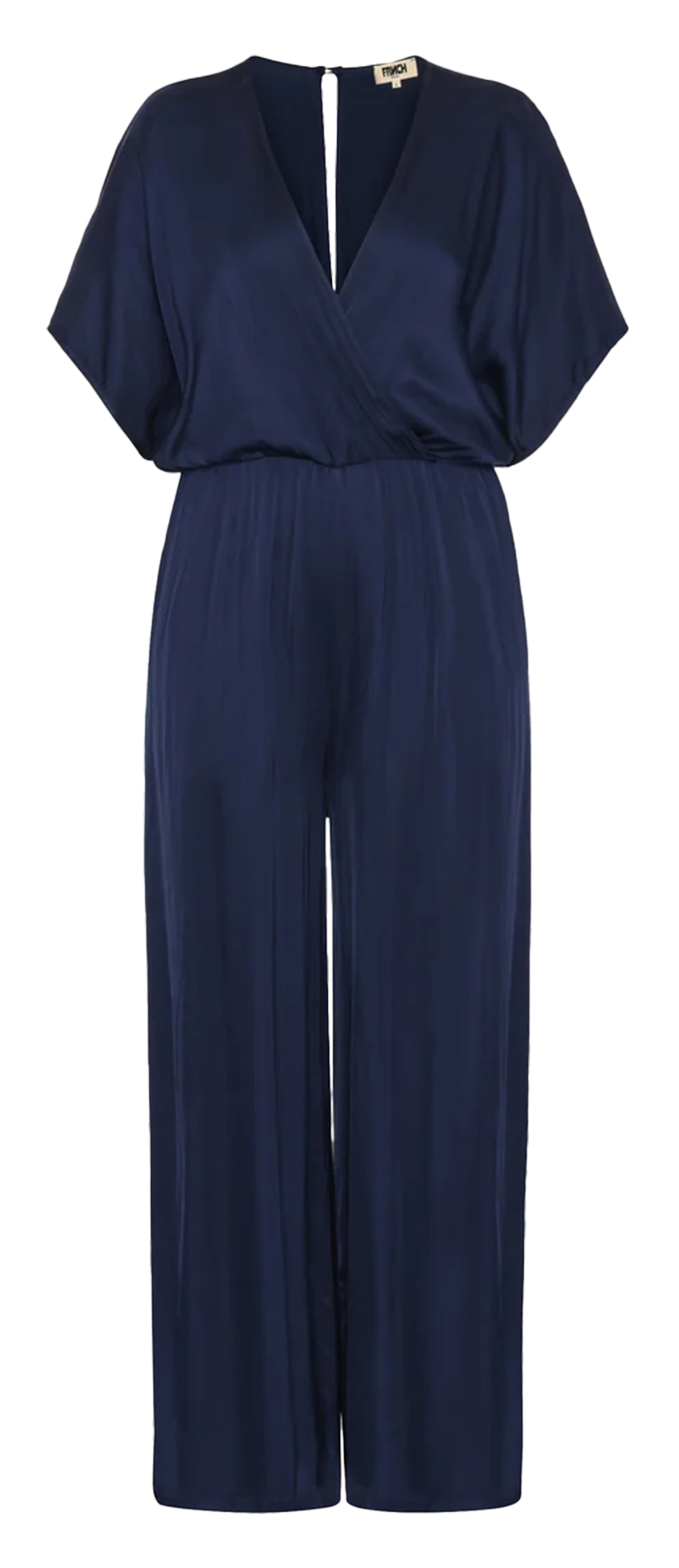 Plain strappy jumpsuit Bleu marine Frnch - Women SS-ITC-25023 | Place des Tendances