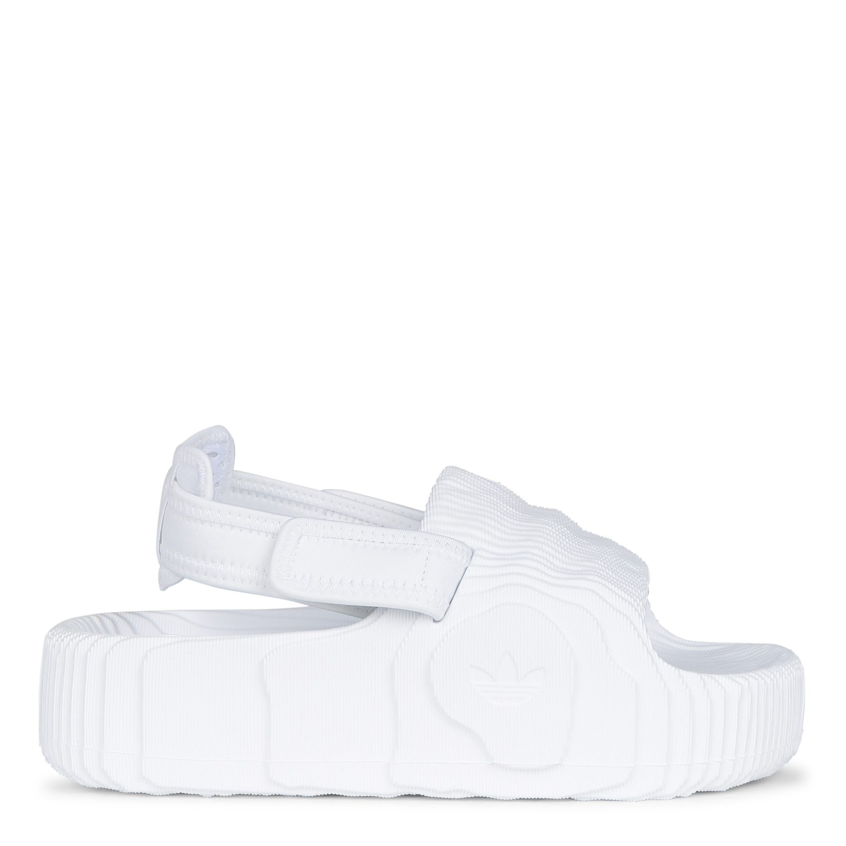 Claquettes chunky à plateforme Adilette 22 xlg Ftwr white-ftwr white ...