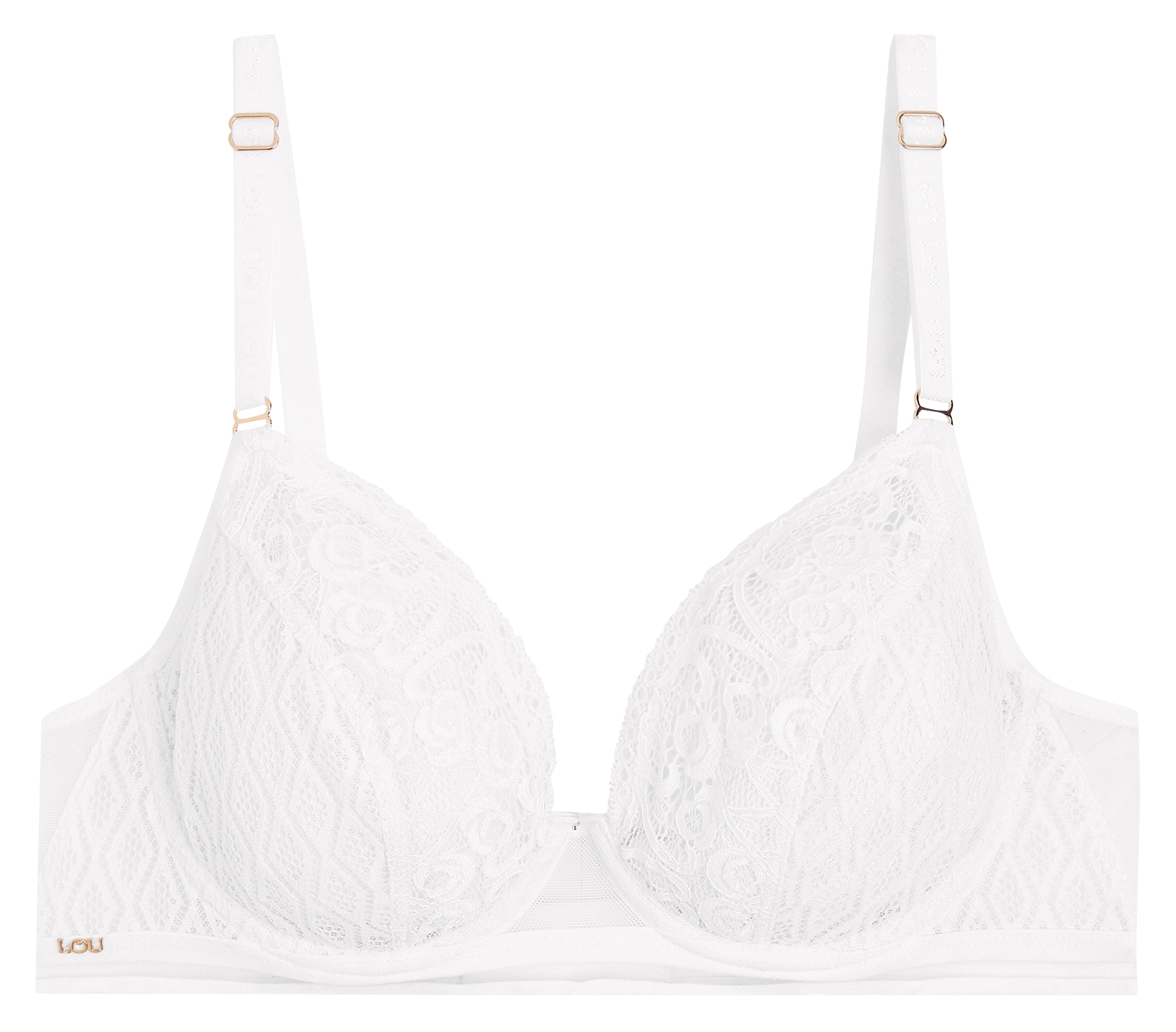 PrÉcieuse Lou - Underwired Full-cup Bra Ivoire Lou - Women | Place des ...