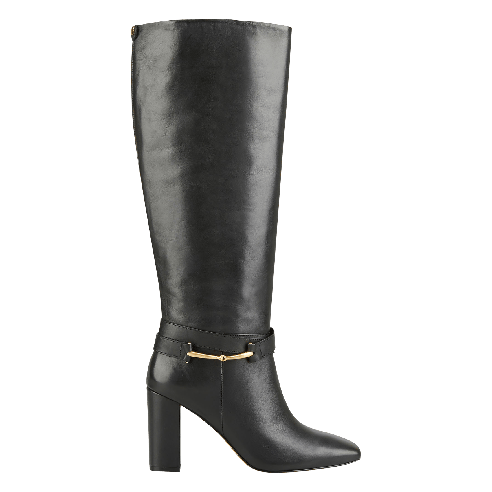 Bottes à talon en cuir Rabyna Noir Cosmoparis - Femme RABYNA | Place ...