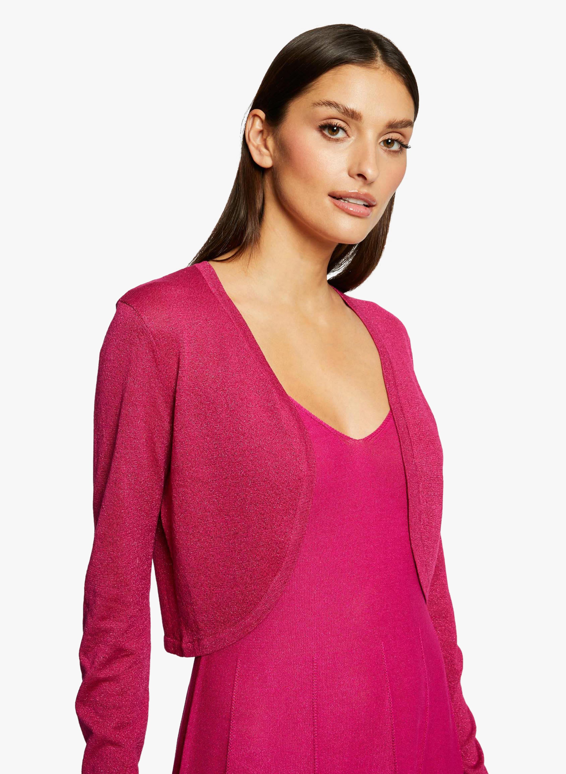 Fine-knit Cropped Cardigan Pivoine Morgan - Women | Place des Tendances