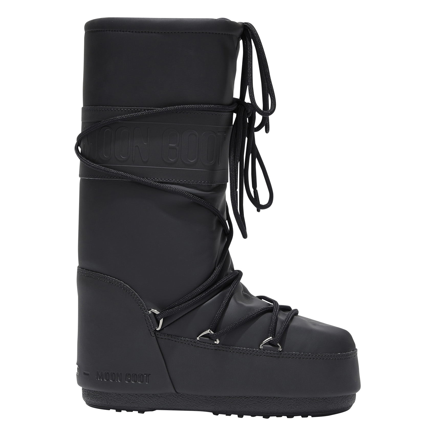 Lace-up Snow Boots Black Moon Boot - Men - 14027600-001-BLACK | Place ...