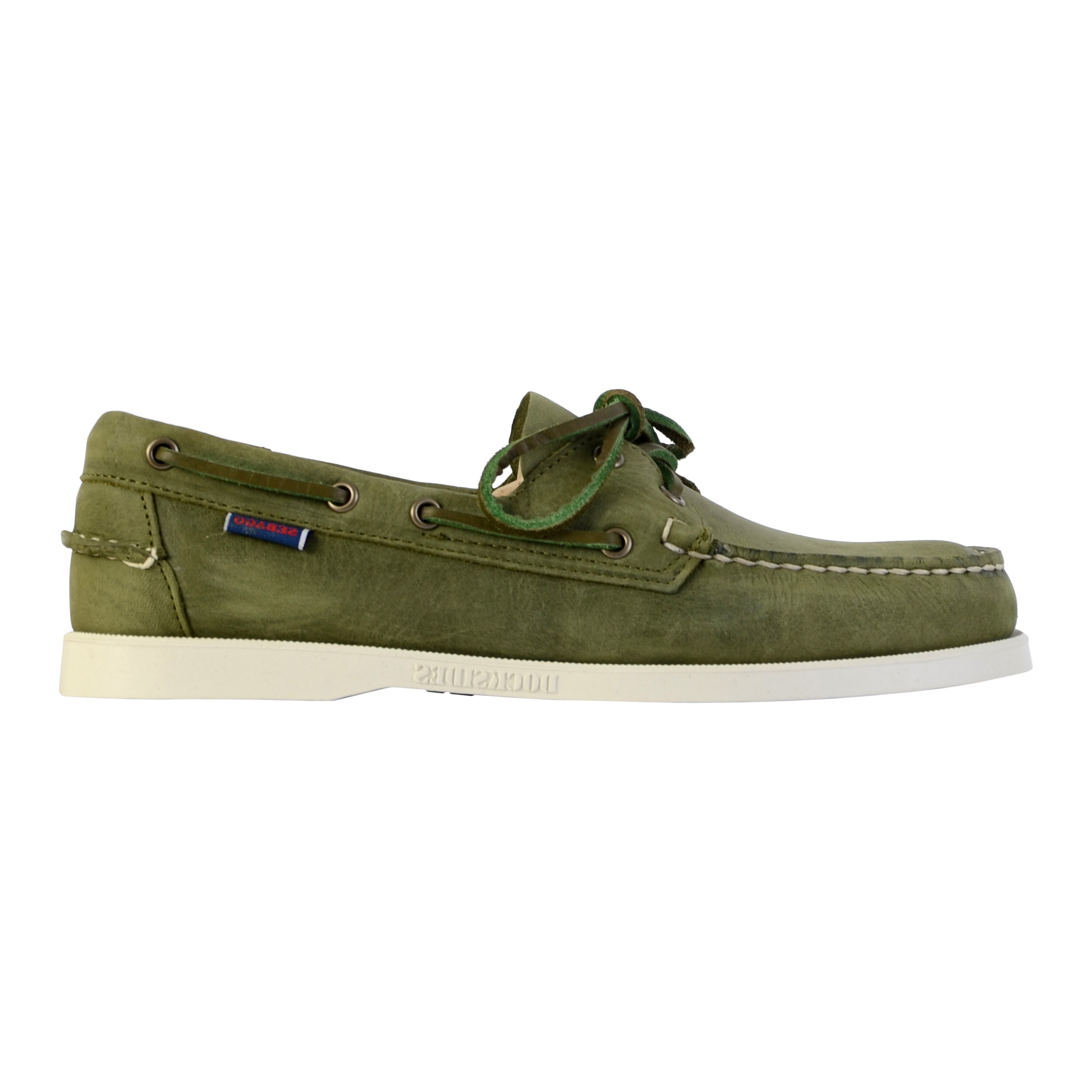 Mocassin basse cuir sebago portland crazy Bleu marine Sebago - Homme ...