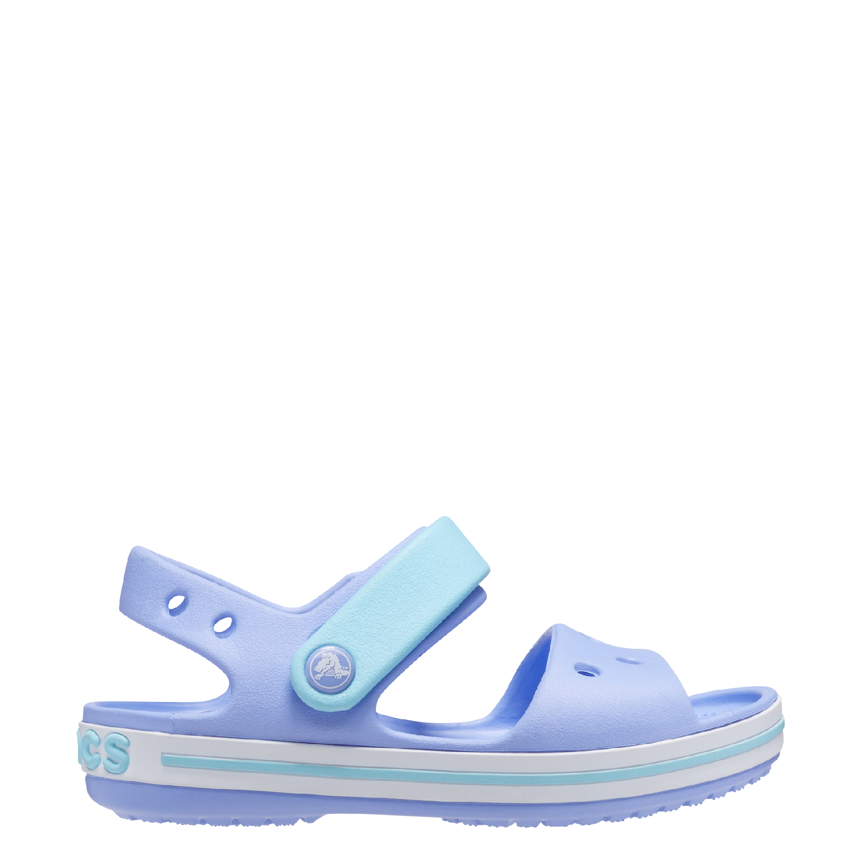 Striped Flatform Sandals Moon Jelly Crocs - Child | Place des Tendances