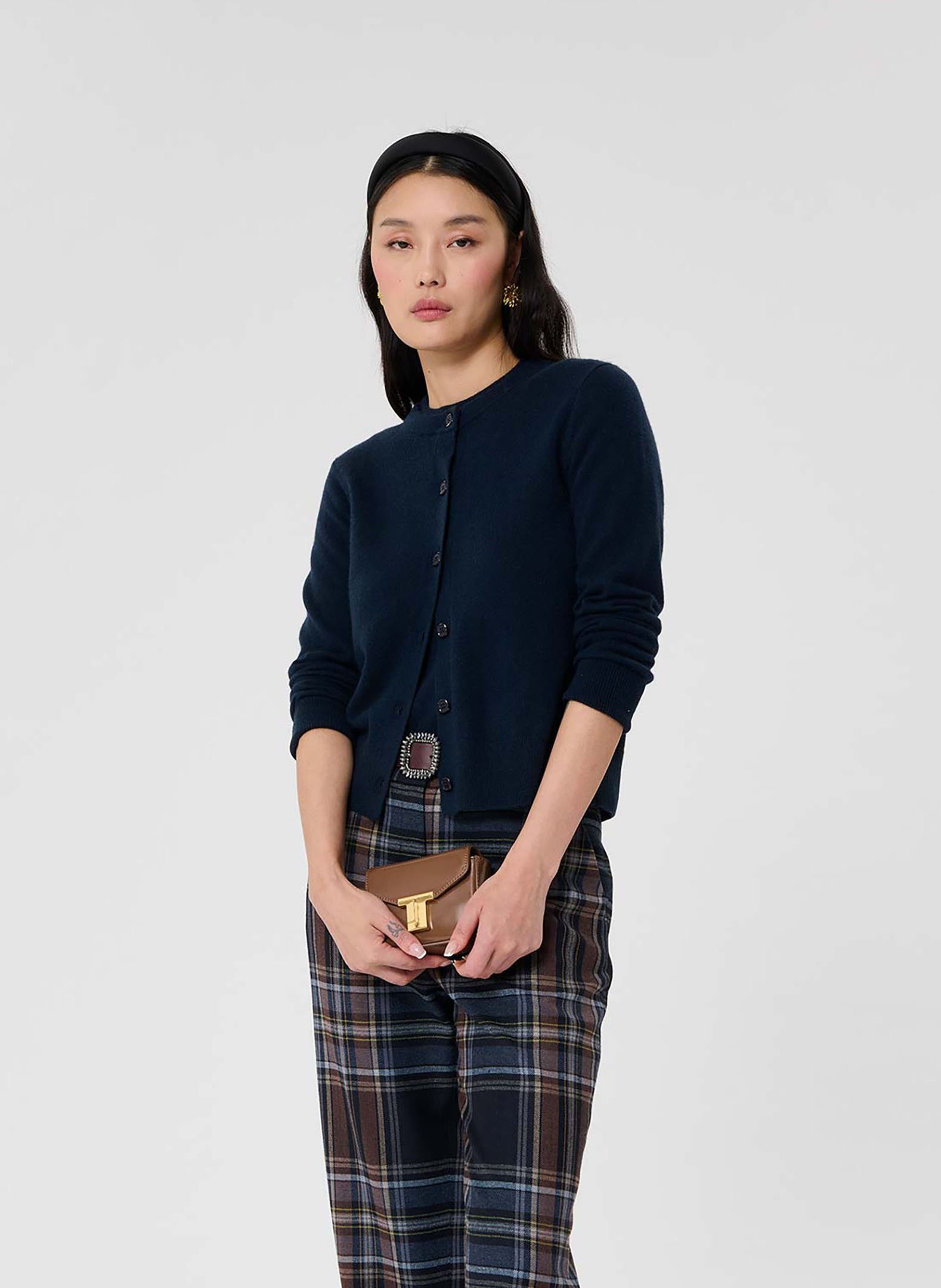 Buttoned cashmere cardigan Nuit Tara Jarmon - Women TUGIM18TU677 ...