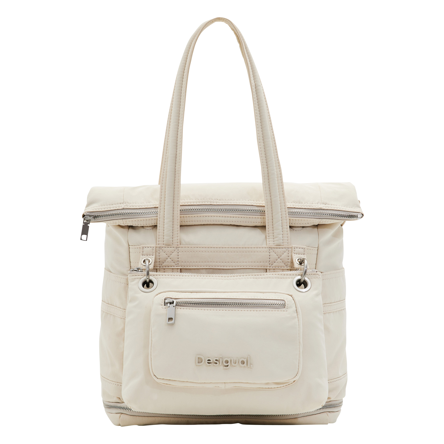 Multifunctionele rugzak Blanc Desigual - Dames 24SAKY01 | Place des ...