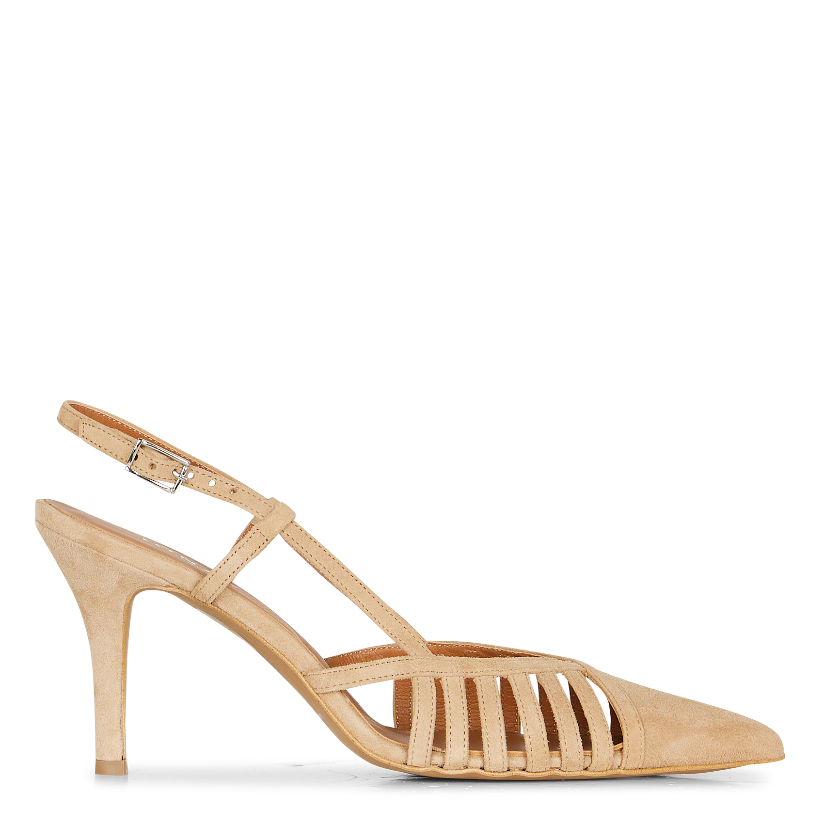 Leather Pumps Camel Jonak - Women | Place des Tendances