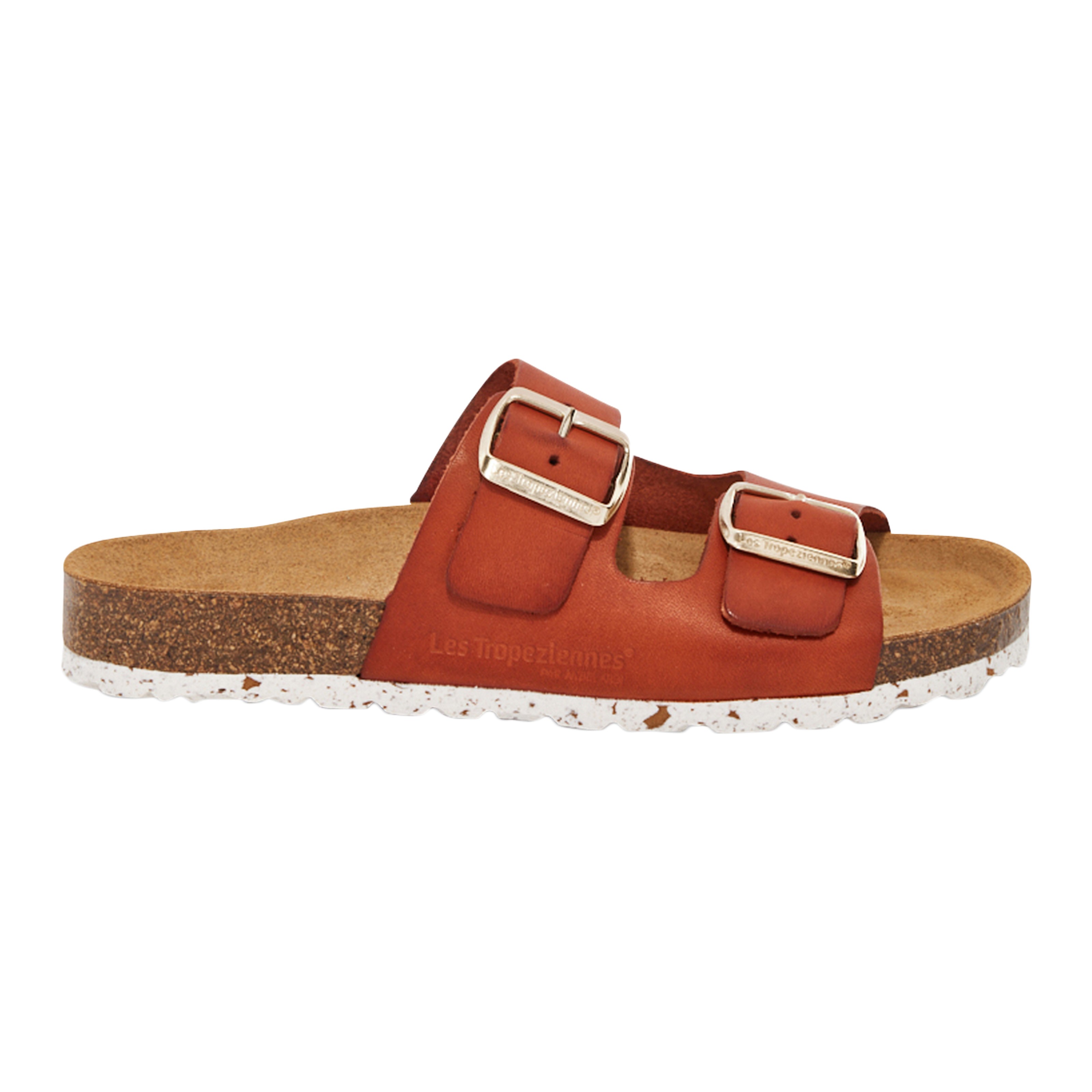 Mules cuir zatix Brique Les Tropeziennes Par M.Belarbi - Femme 213934 ...