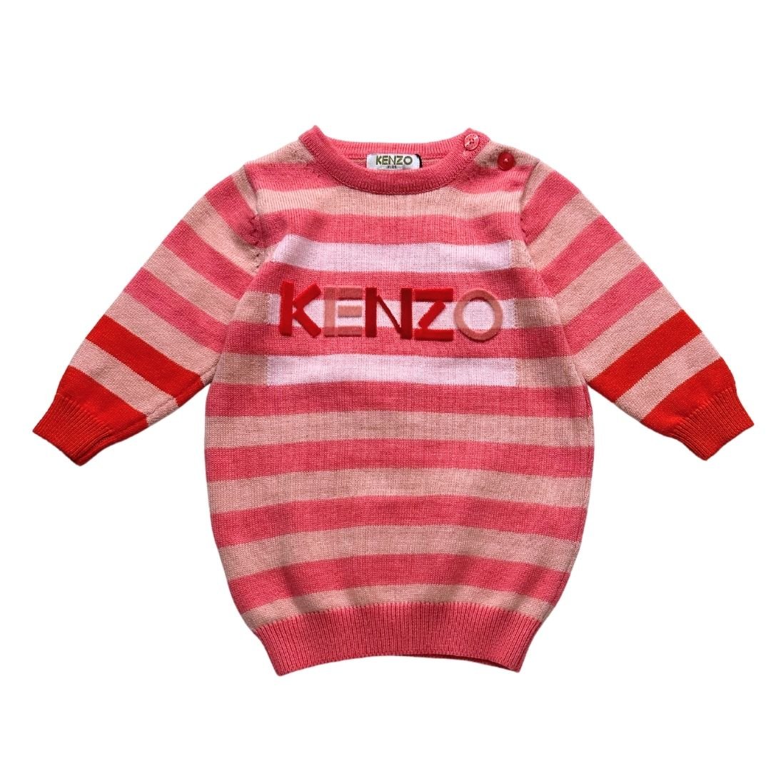 Pull à Rayures Rose Neuf - 6 Mois Rose Kenzo - Seconde Main - Enfant - C40P3612-V1 | Place des ...