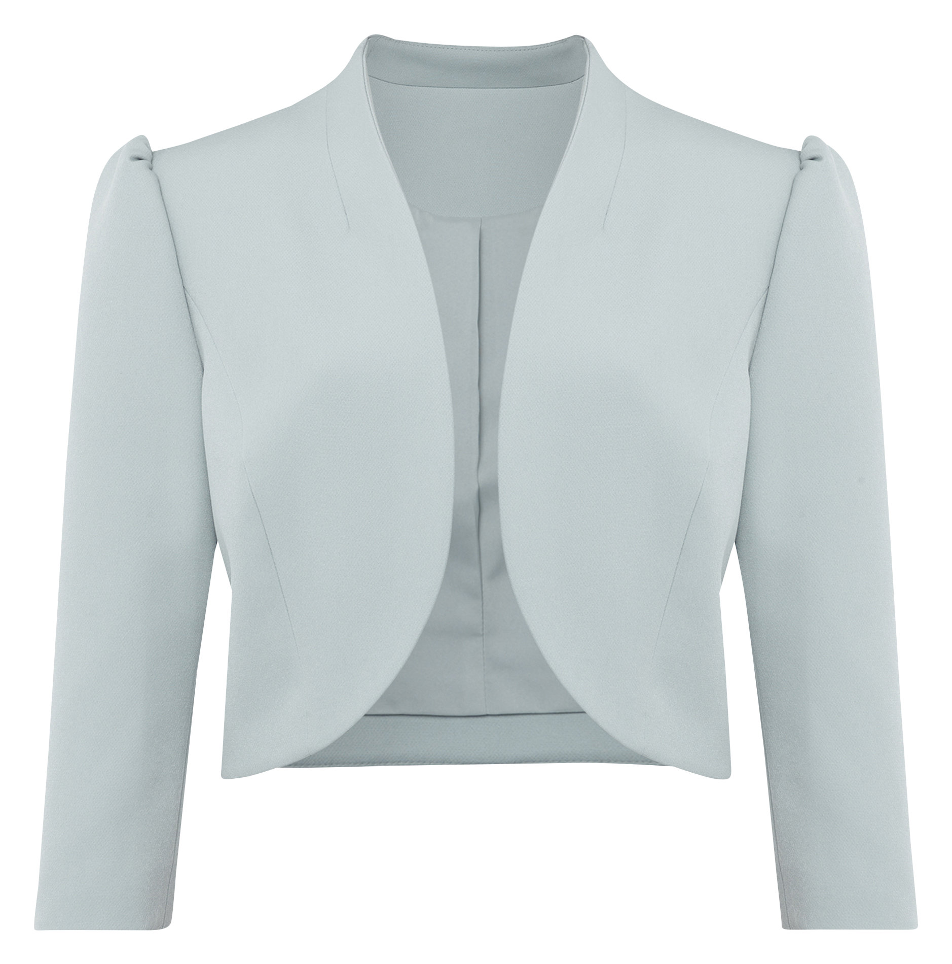 Fitted Cropped Jacket Green Phase Eight - Women | Place des Tendances