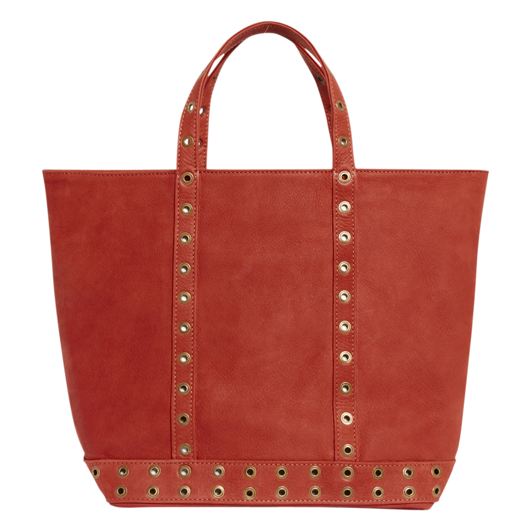 Sac Cabas En Cuir Nubuck Rouille Vanessa Bruno - Femme | Place des ...