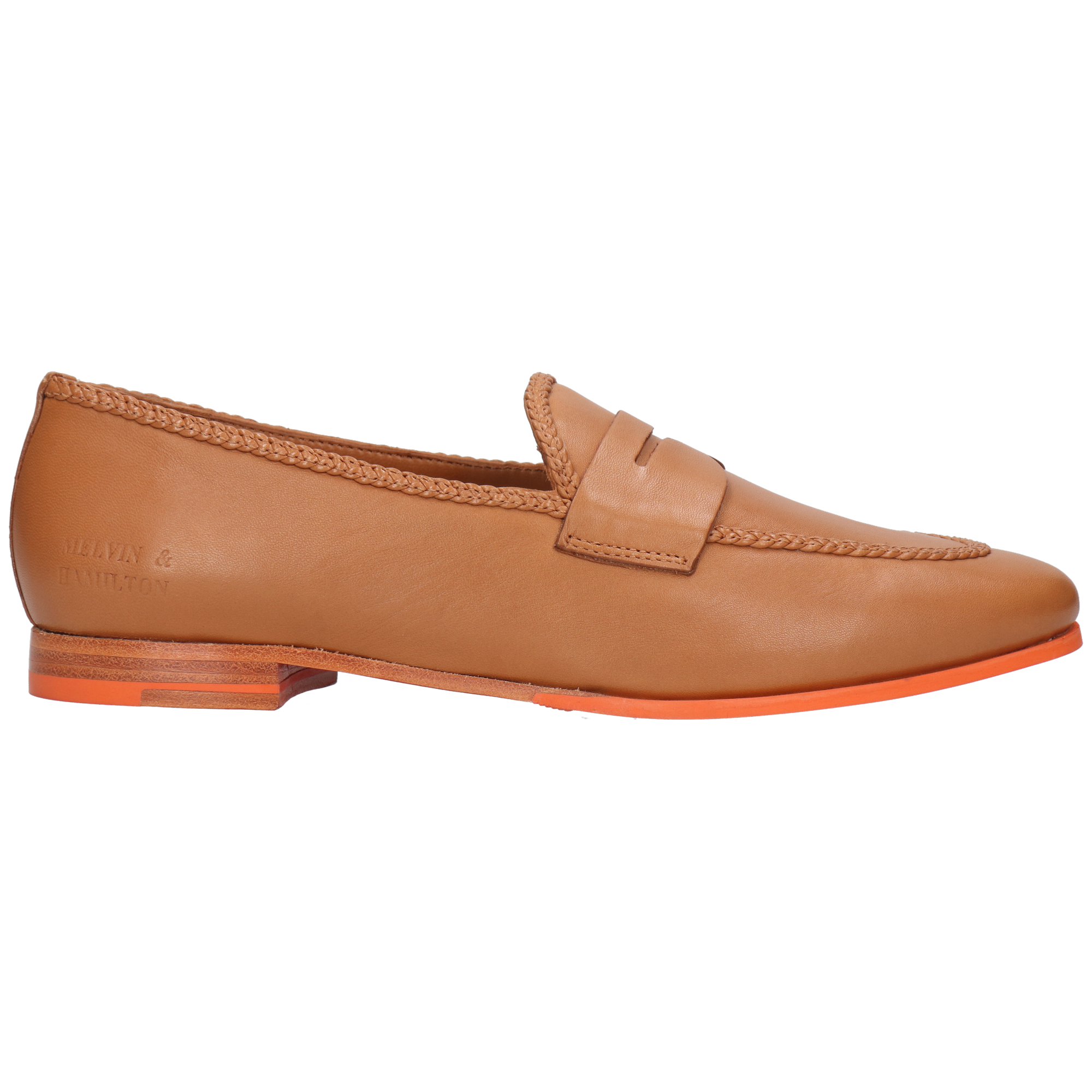 Mocassins à Talon Plat Ashley 1 Marron Melvin&hamilton - Femme - MELVIN ...