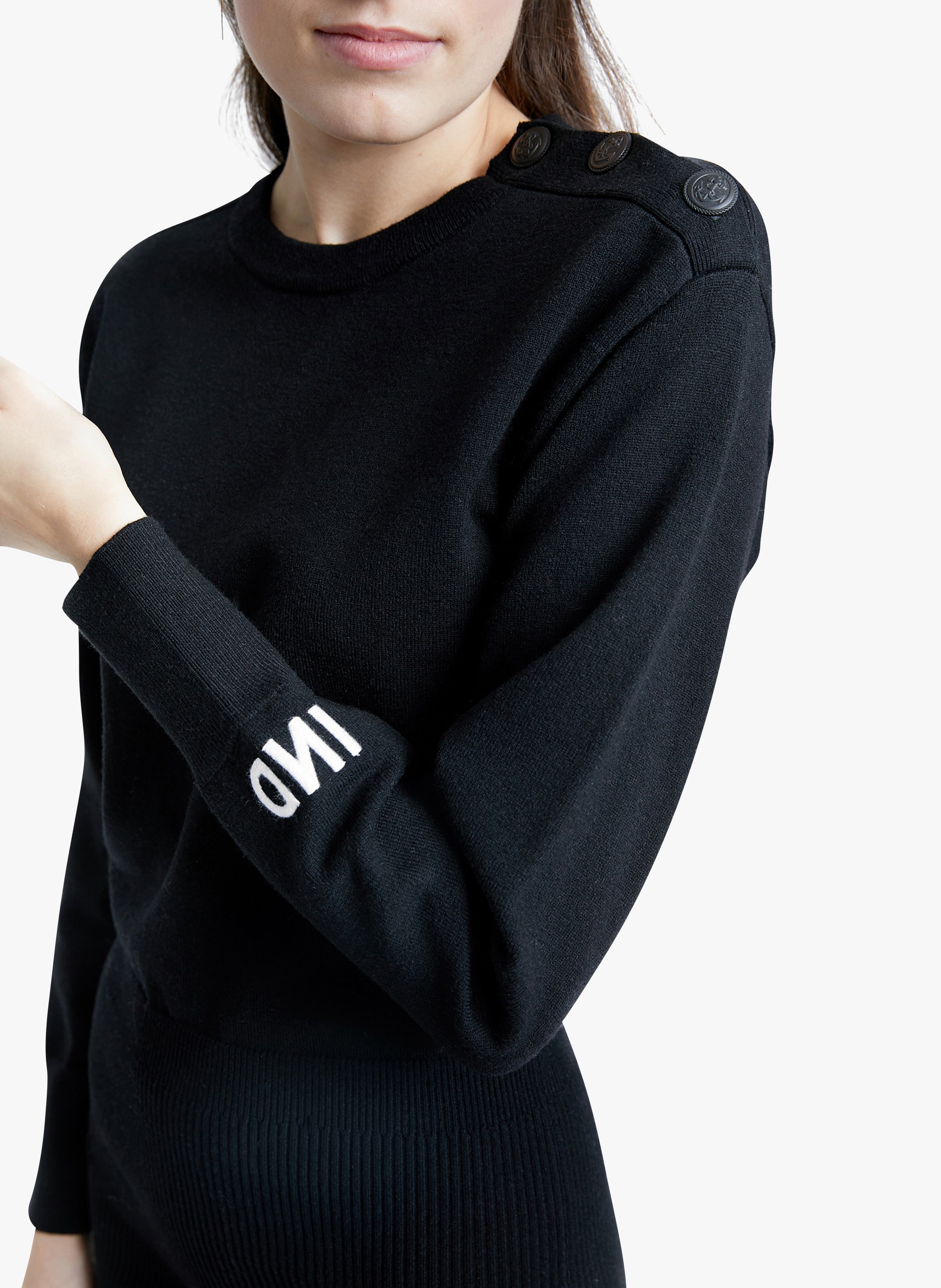 Short Knit Dress Noir Indee - Women | Place des Tendances