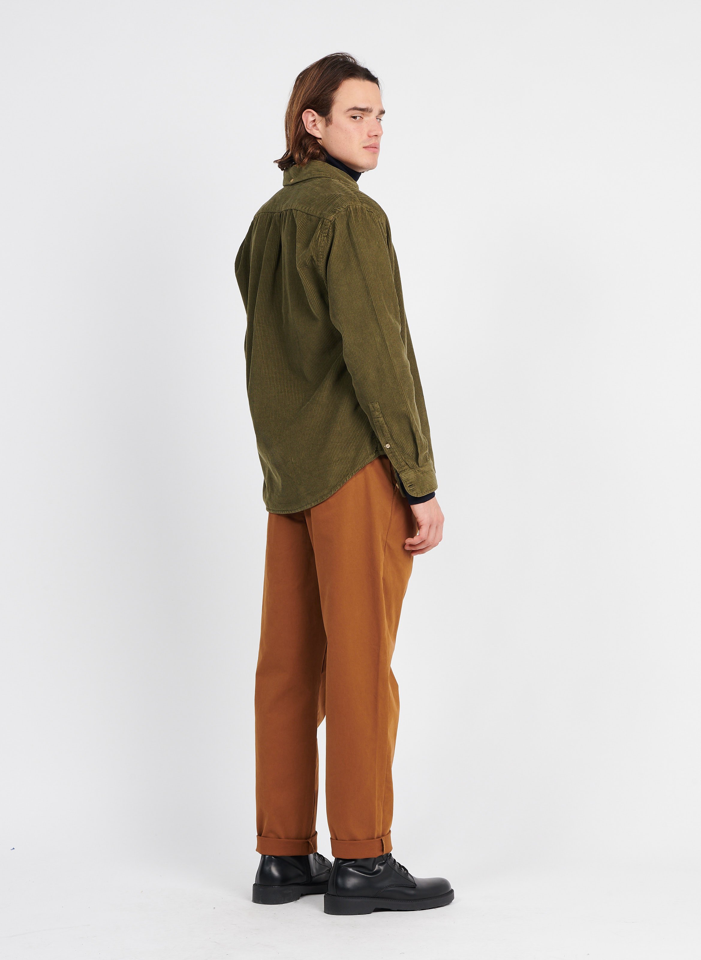 Regular-fit Straight Cotton-blend Pants Monks Robe Minimum - Men ...