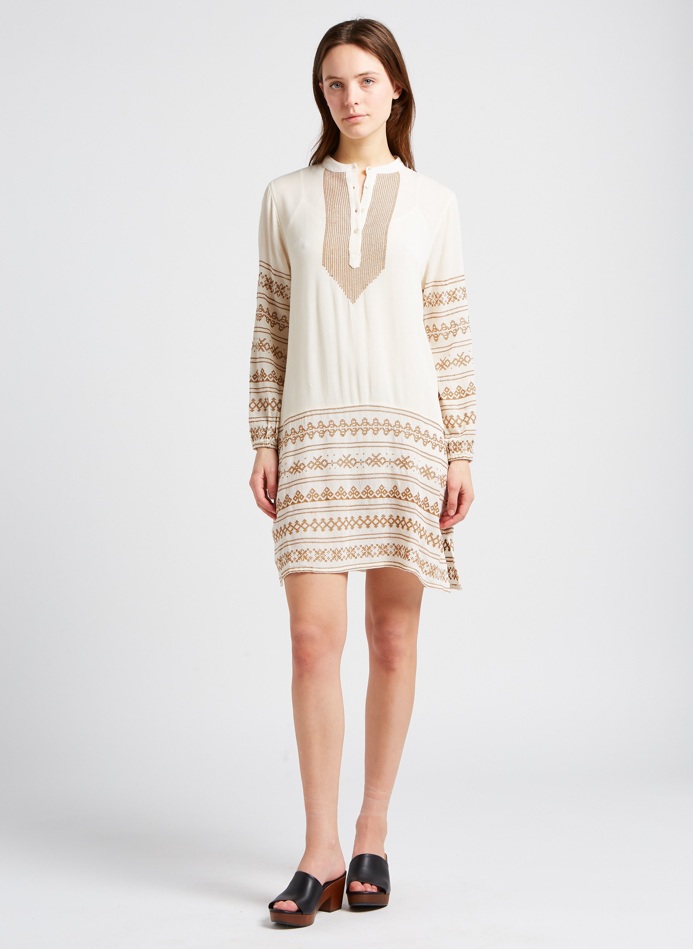 Short dress with mandarin collar Panacota Maison Hotel - Women ...