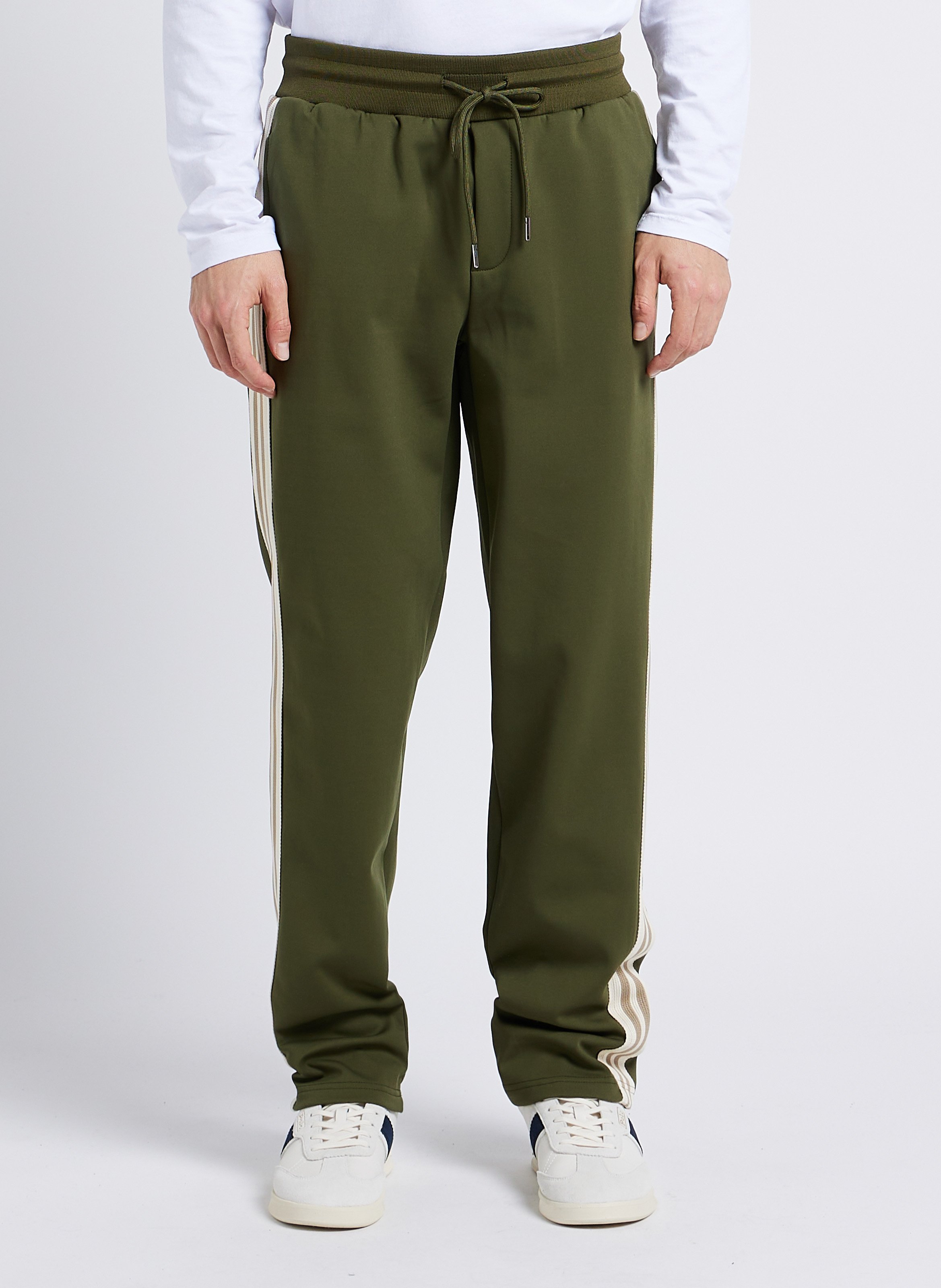 Jogging droit Sterling Olive night ivory Les Deux - Homme LDM530046 ...