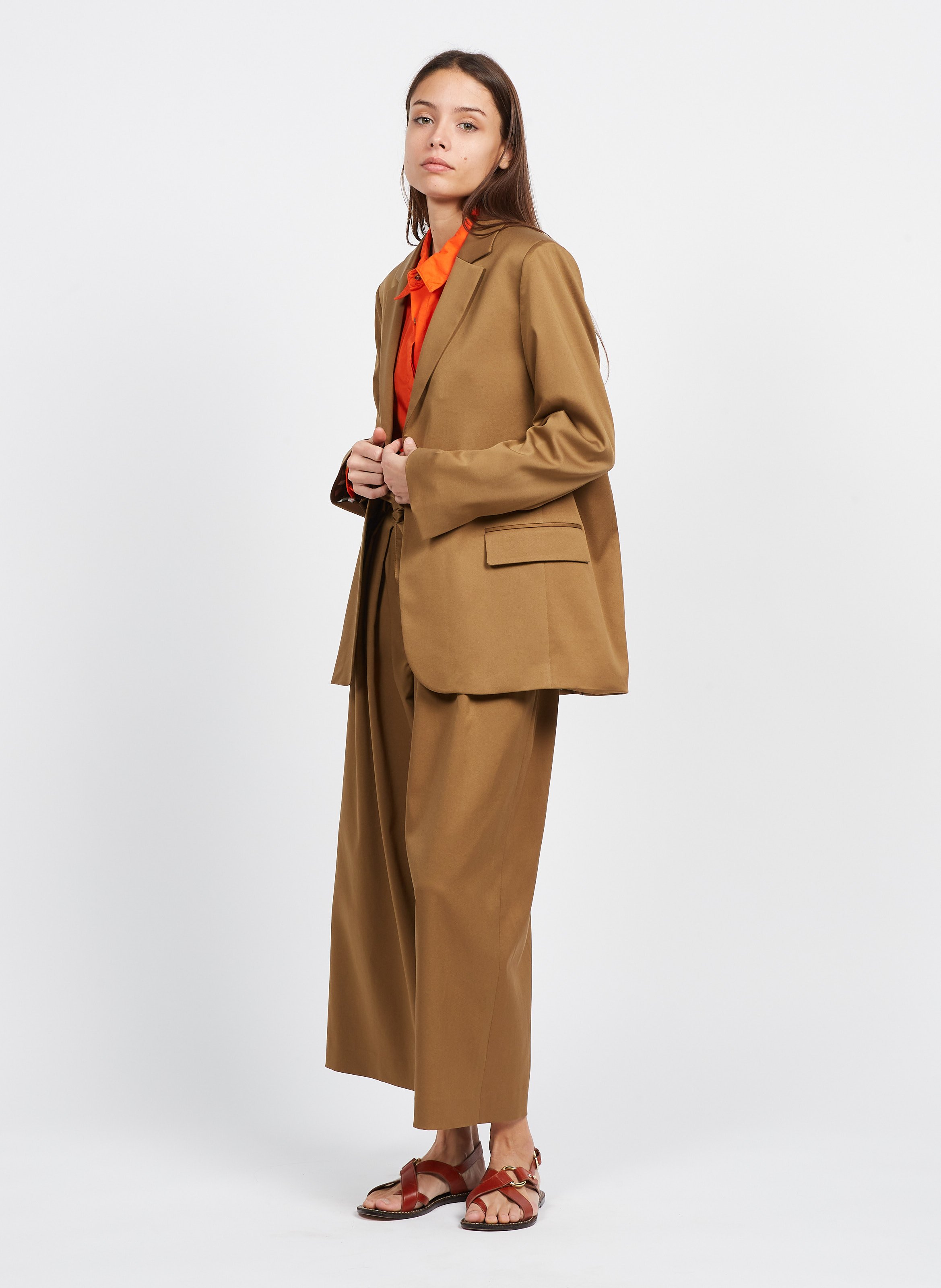 Tailored Jacket Bronze Chloe Stora - Women | Place des Tendances