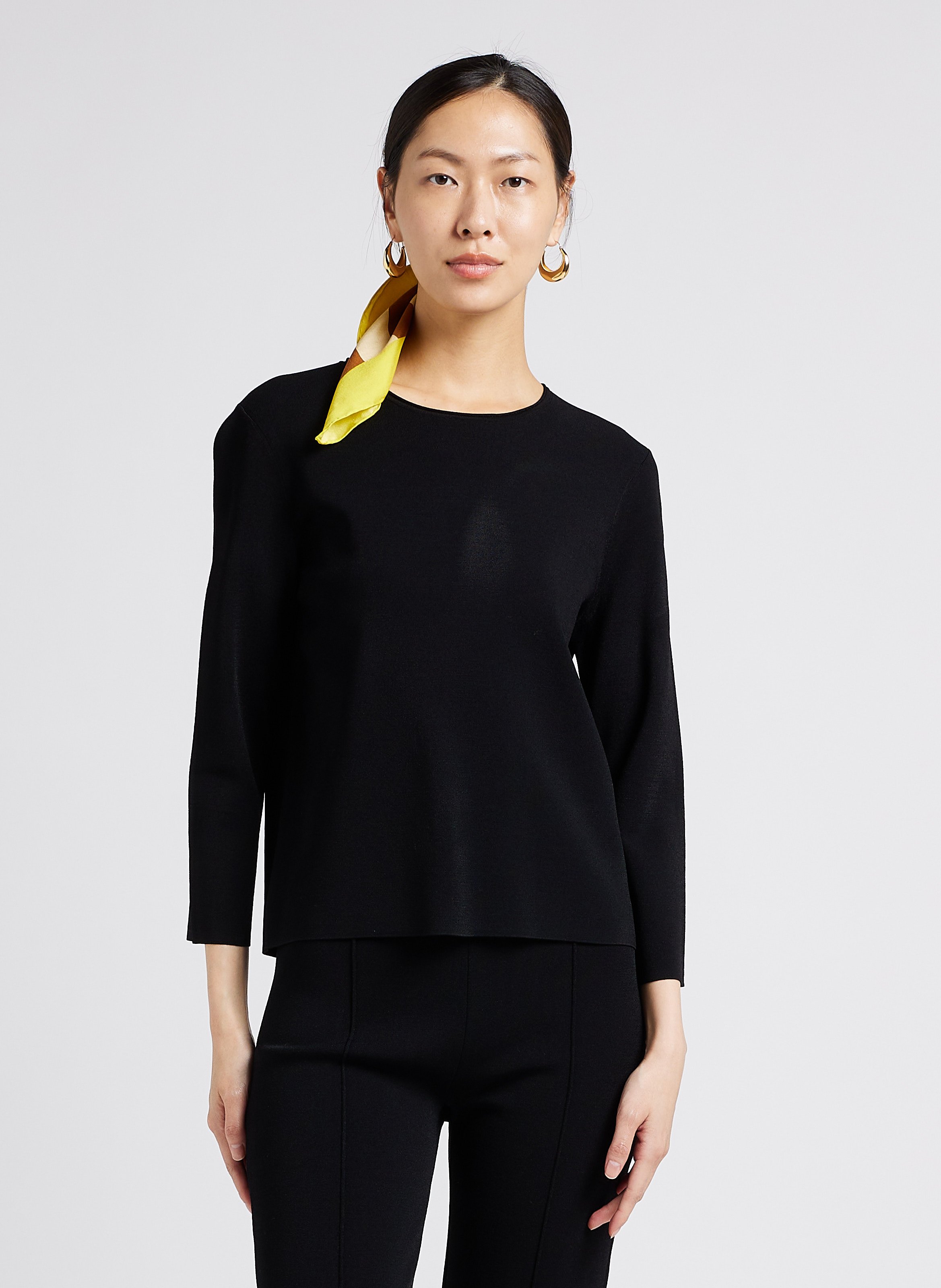 Round-neck Top Black Theory - Women | Place des Tendances
