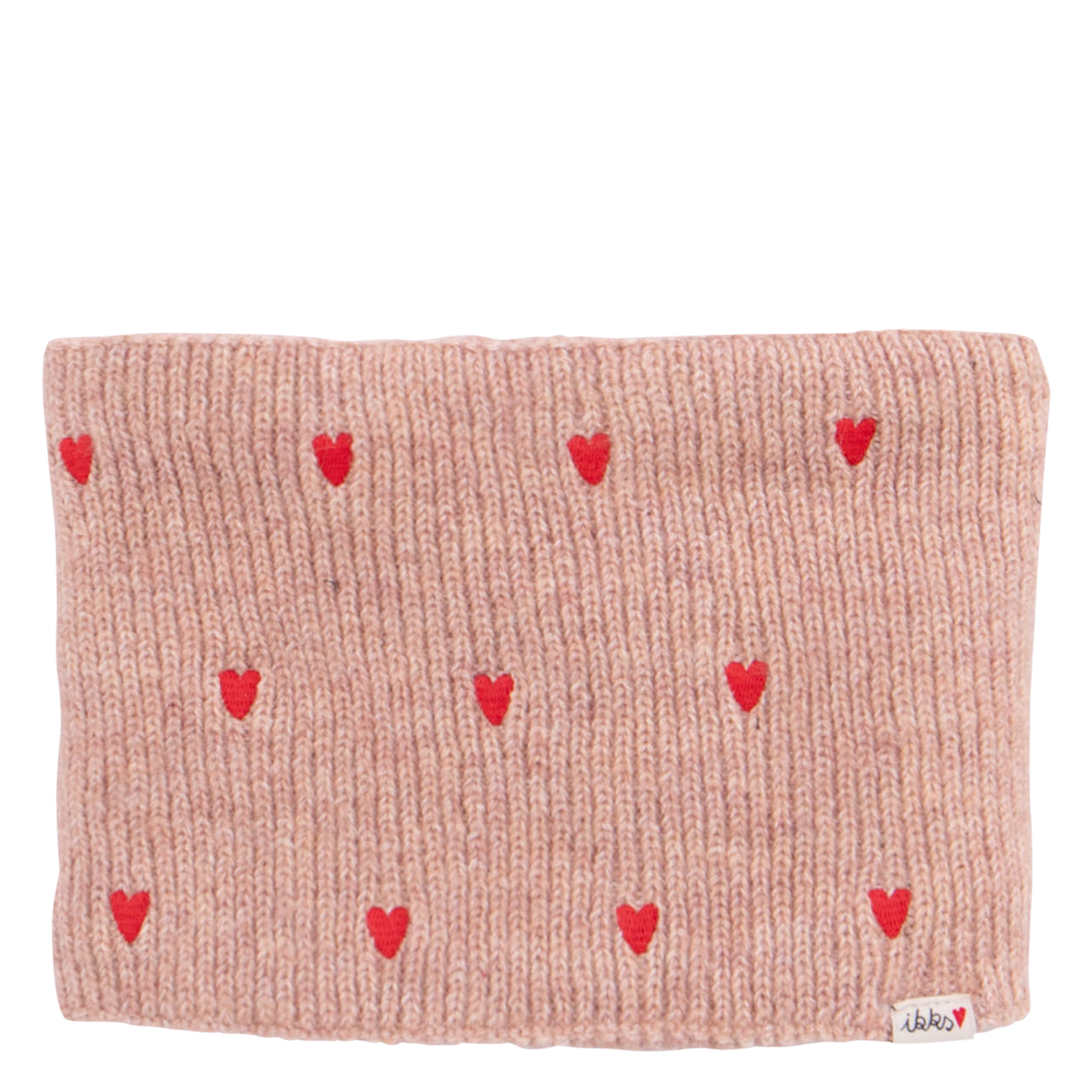 Embroidered Snood Rose Poudre Ikks Junior - Child - XZ90030-34-ROSE ...