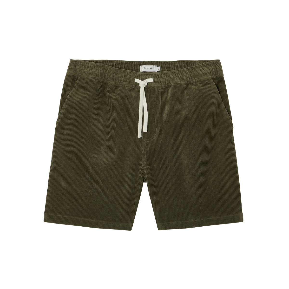 Short en velours Vert Billybelt - Homme 3701452921673 | Place des Tendances