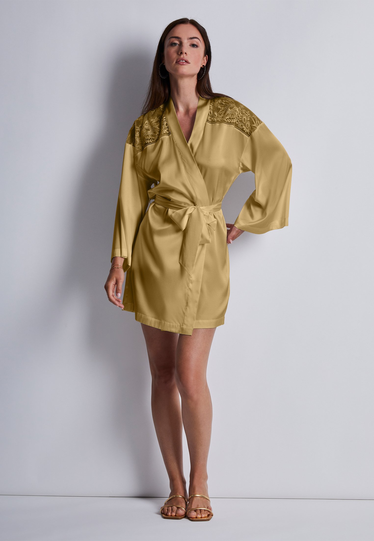 Kimono Midnight Whisper Sublime Bronze Aubade - Femme | Place des Tendances