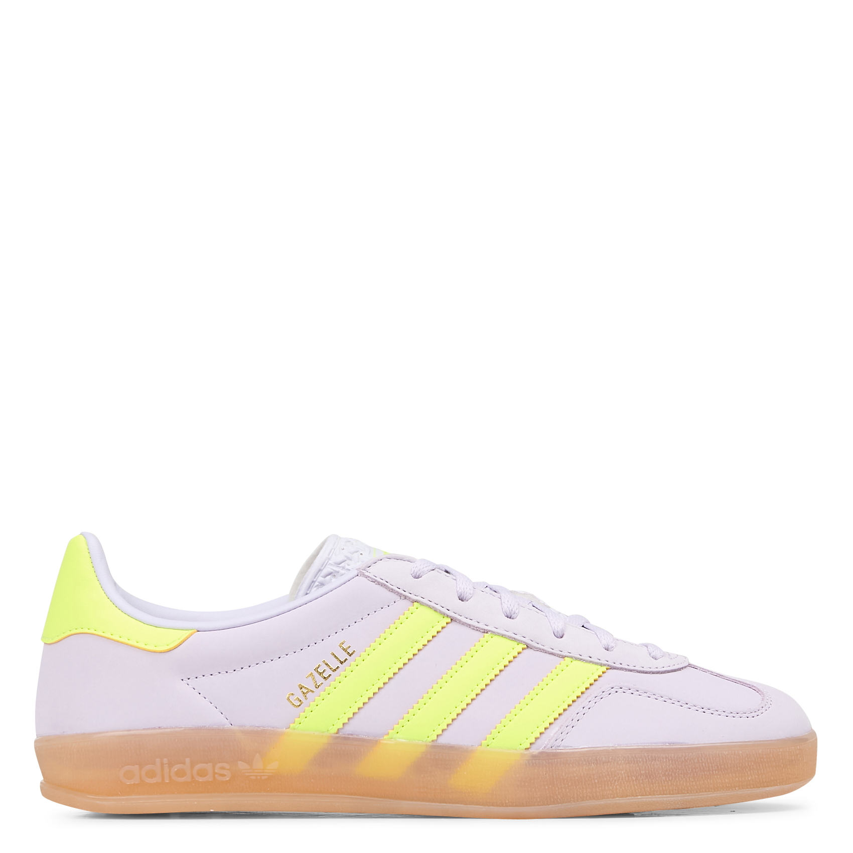 Adidas Gazelle Indoor Silver Dawn-solar Yellow-gum 3 Adidas - Women ...