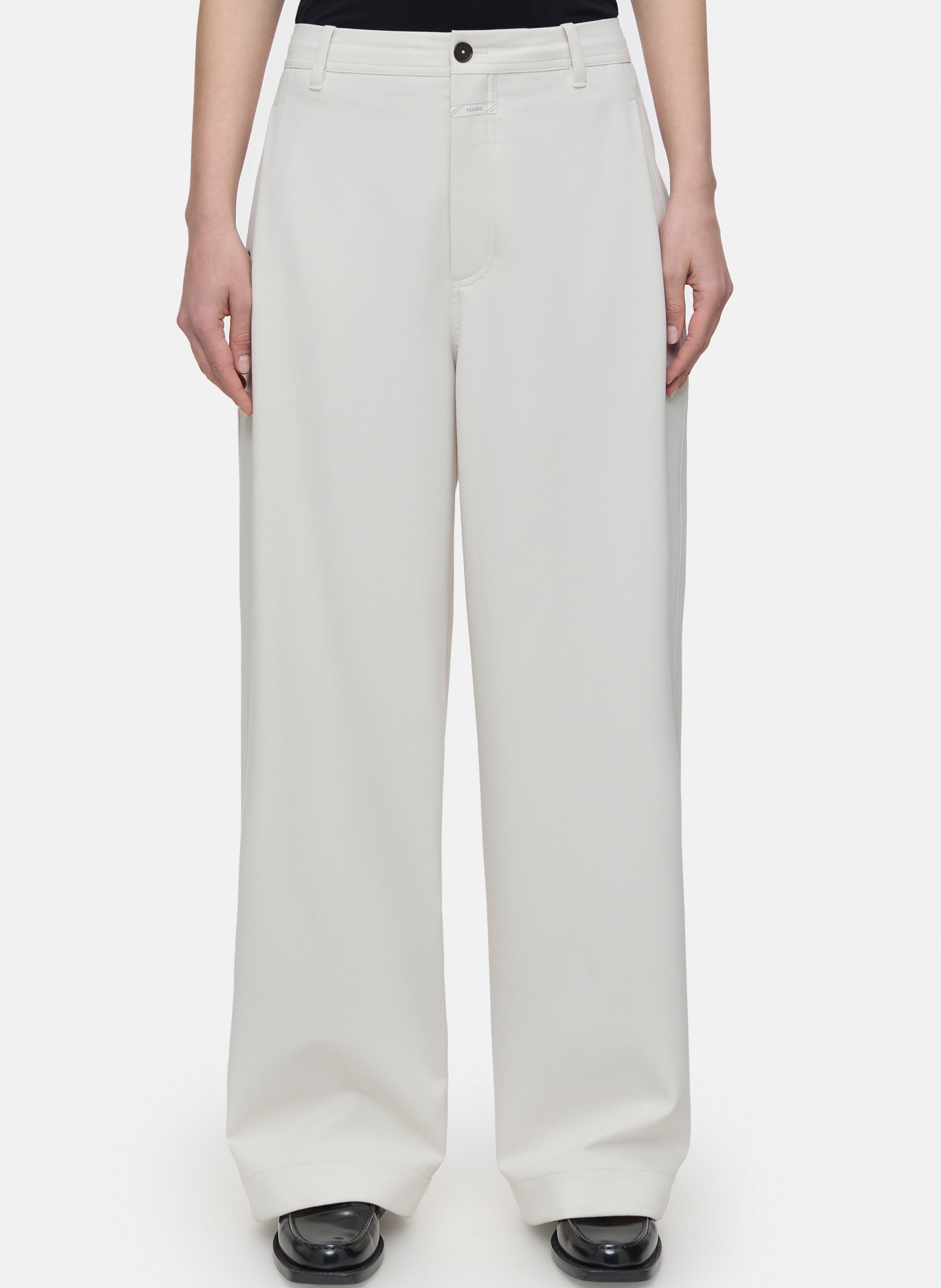 Pantalon large Wrenna Stone beige Closed - Femme C22065-32C-22 | Place ...
