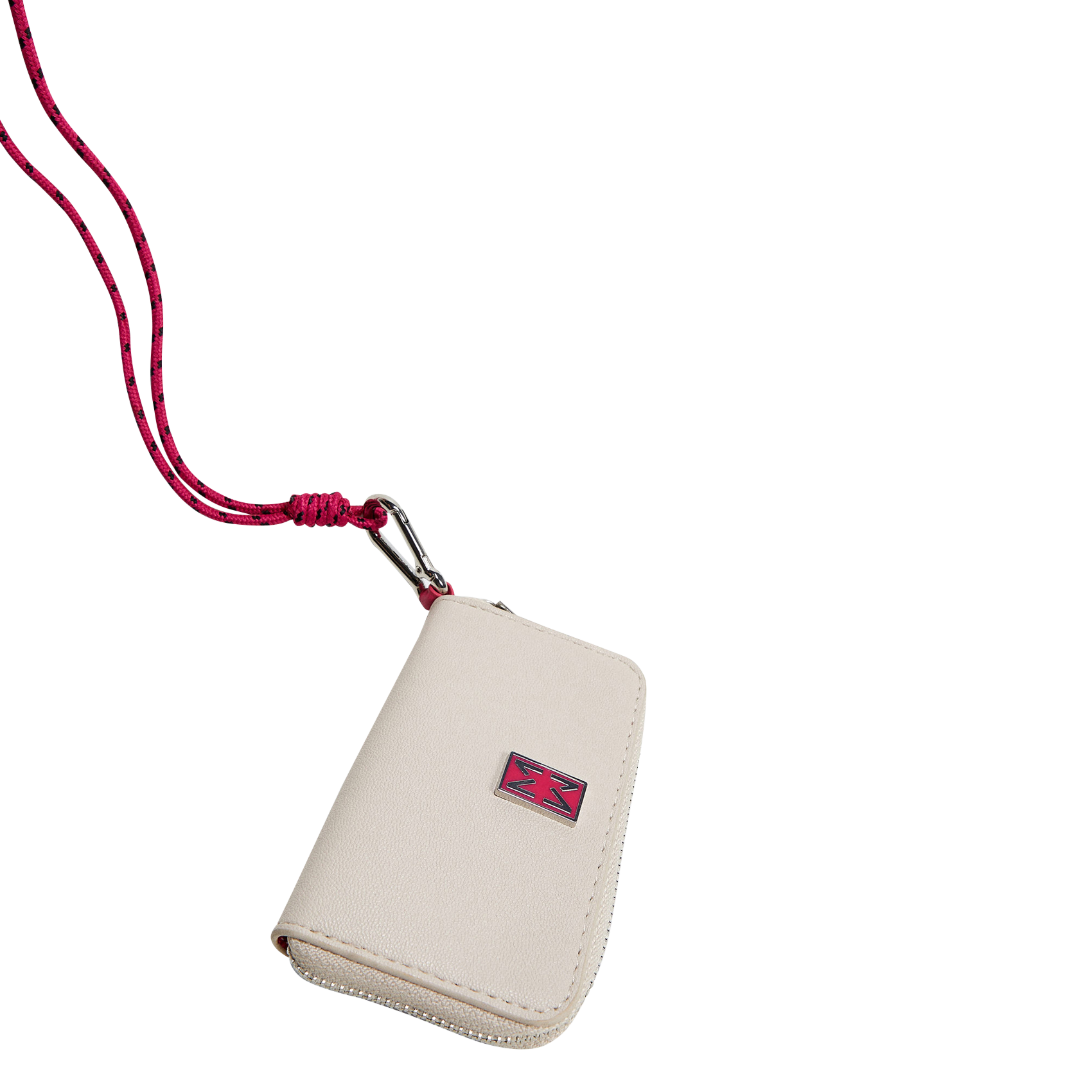 Mini Wallet With Rope Tie Blanc Naturel Mango - Women | Place des Tendances