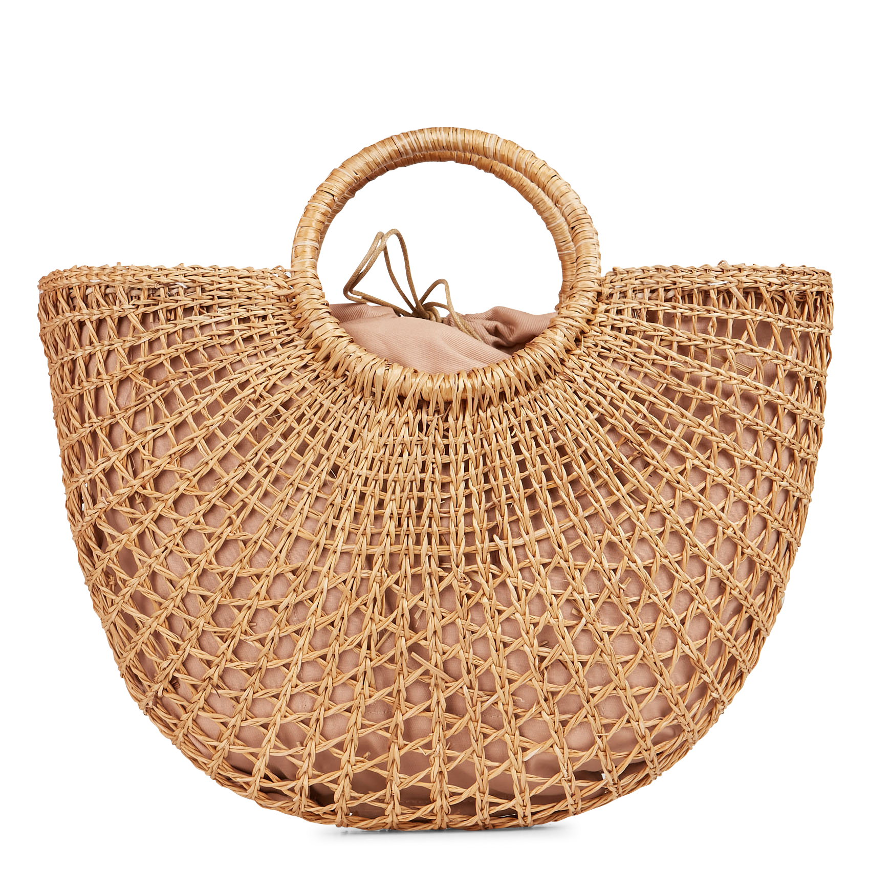 Sac Panier En Paille Bague Natural Saison 1865 - Femme - BAGUE-NATURAL ...