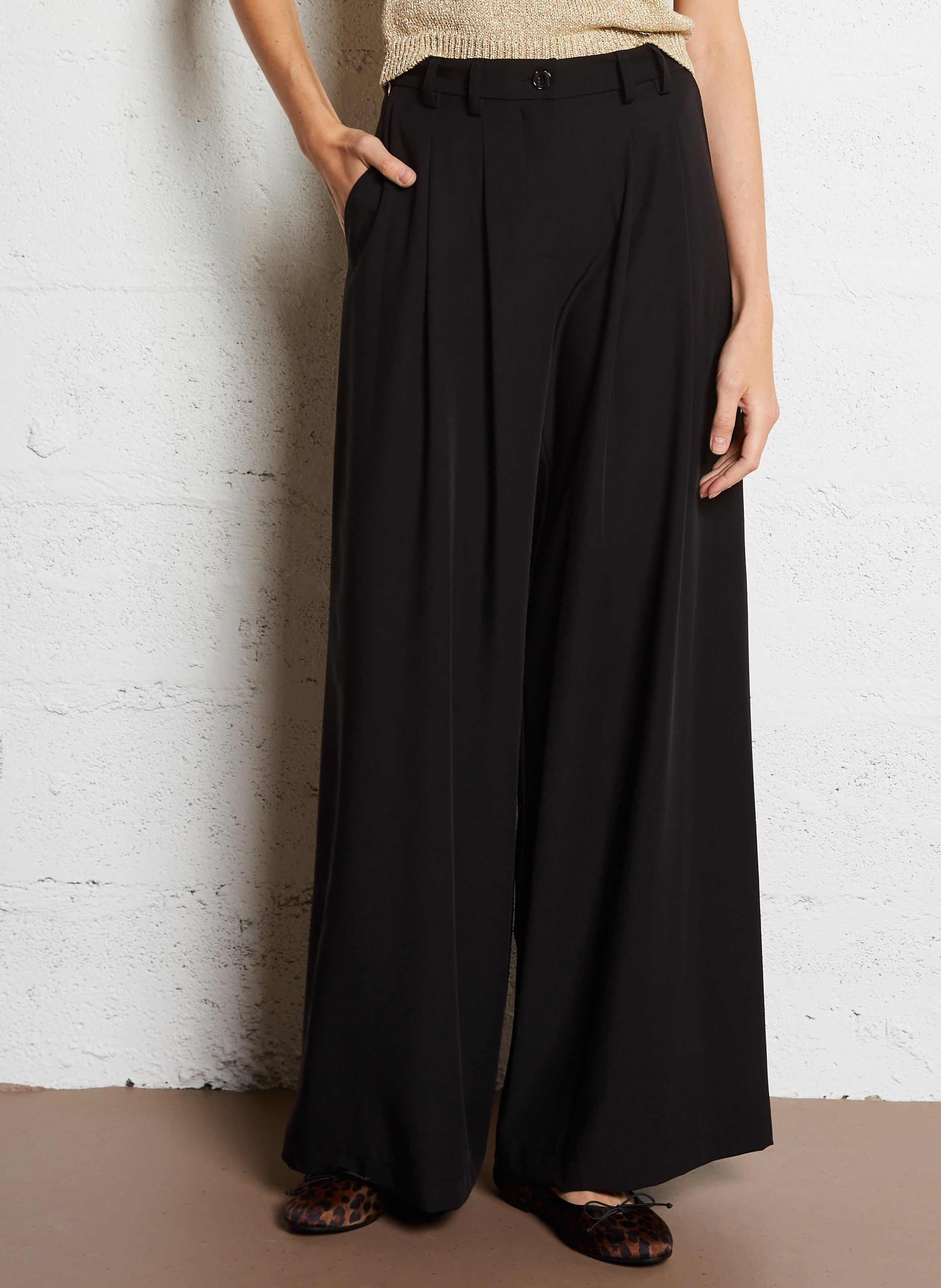 Darted pants Nero Please - Women P975FF84L | Place des Tendances