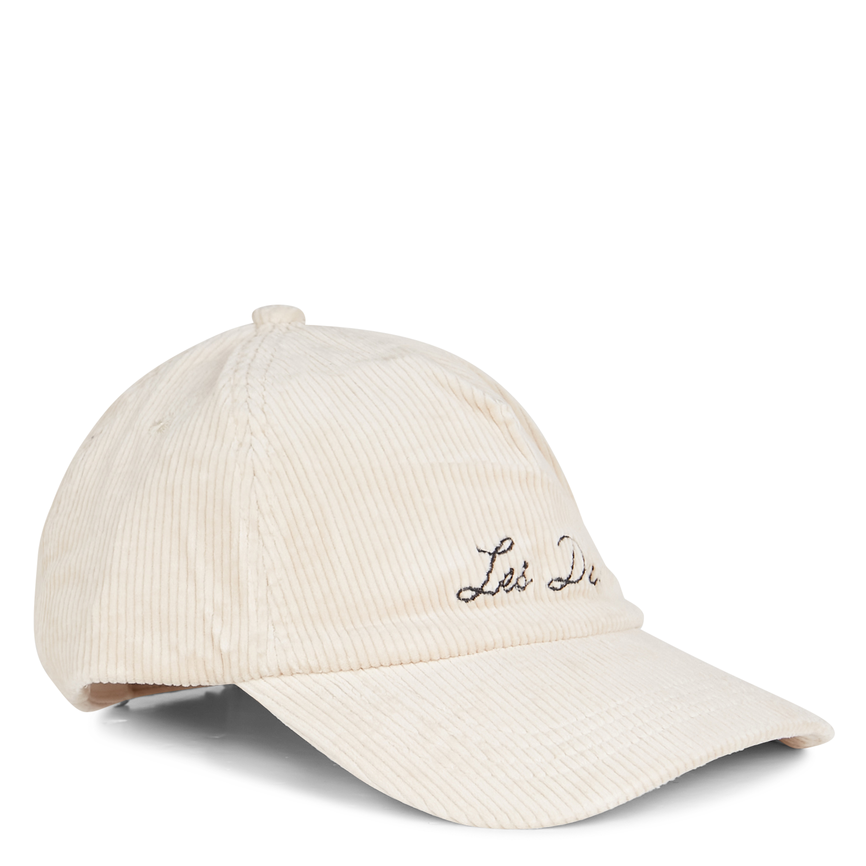 Casquette En Velours Côtelé Oyster Grey-raven Les Deux - Homme | Place ...