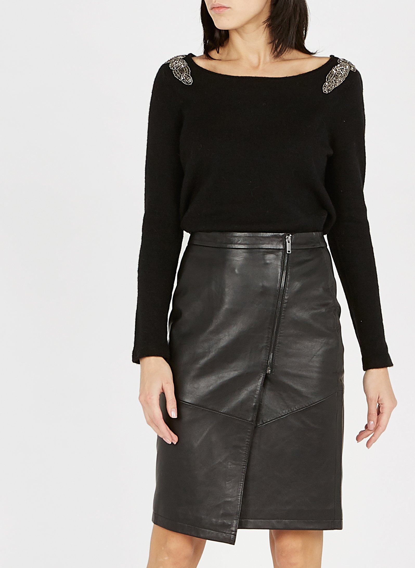 Sale korte leren rok rokken dames | Place des Tendances